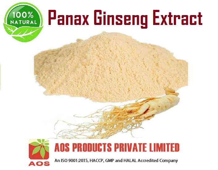 Panax Ginseng Extract - Leading Manufacturer AOS Products